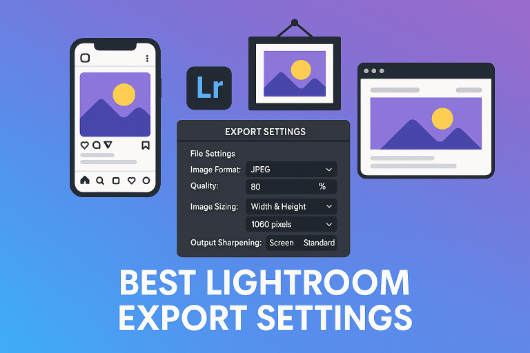 Best Export Settings in Lightroom for Instagram, Print, and Web – Jelly ...