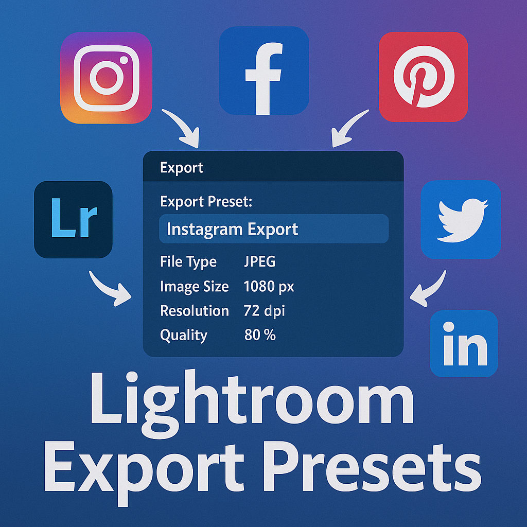 Best Lightroom Export Presets for Different Social Media Platforms ...