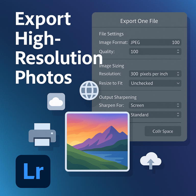 Exporting High-Resolution Photos in Lightroom Without Losing Quality ...
