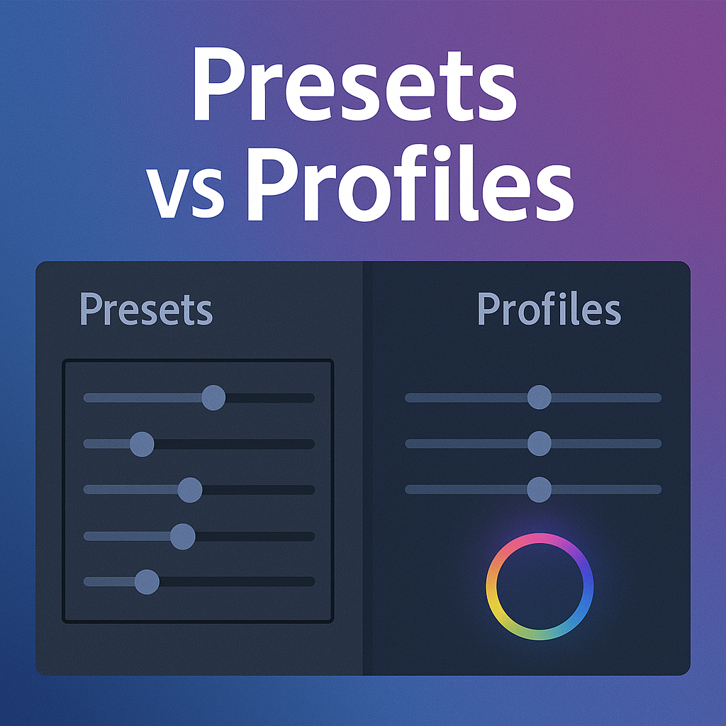 Lightroom Presets vs Profiles: What’s the Difference? – Jelly ...